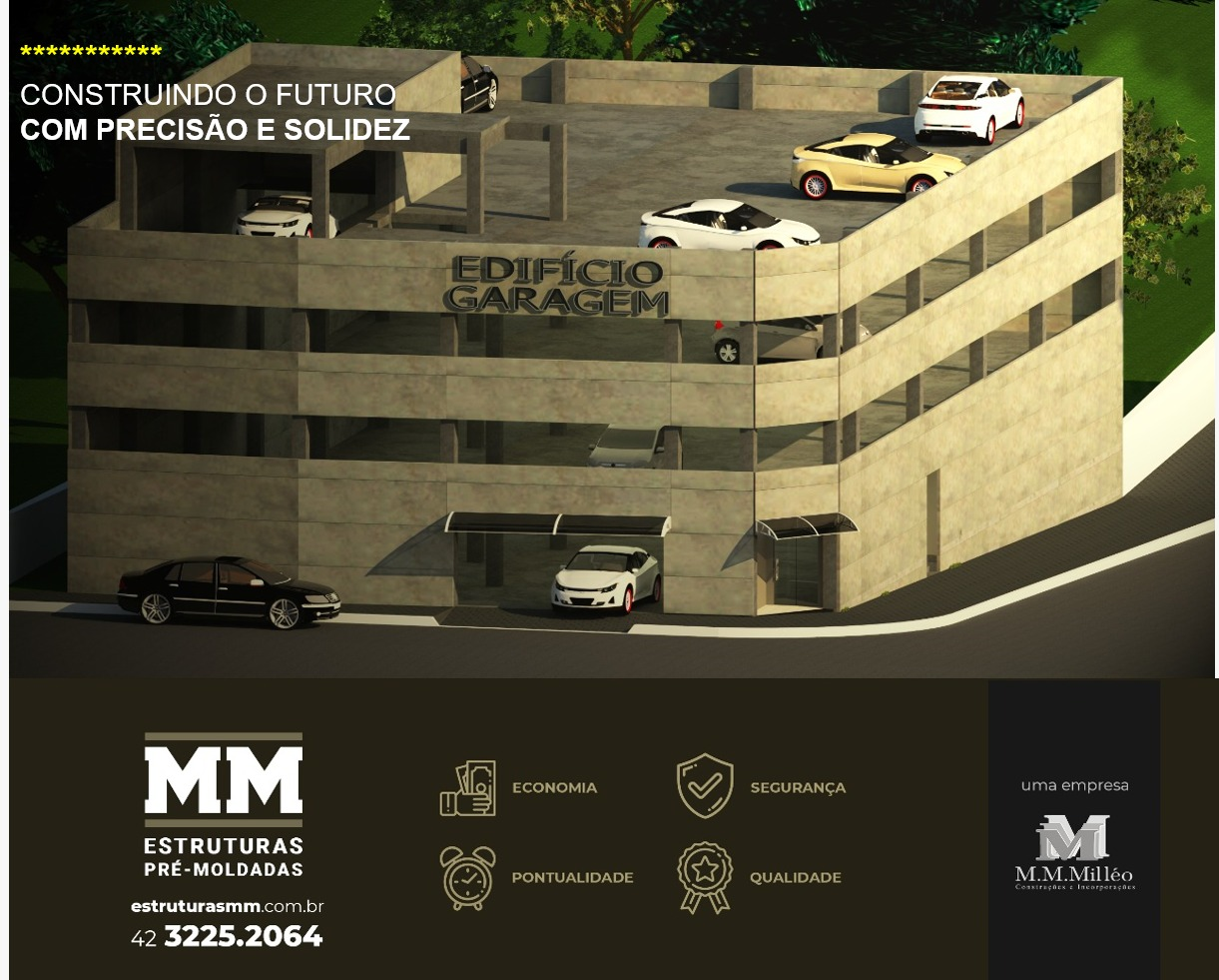 PROJETO: Edifício garagem - MM Estruturas